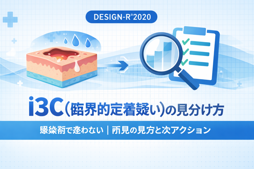 I3C の判断と次アクション｜DESIGN-R 2020（褥瘡） | リハビリくん