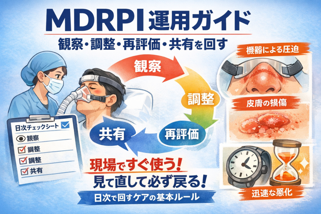MDRPI運用ガイド｜図解・PDFで流れがわかる | リハビリくん