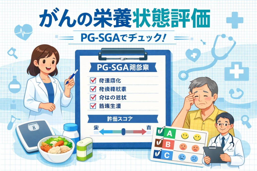 PG-SGA の使い方｜点数・判定・記録シート | リハビリくん