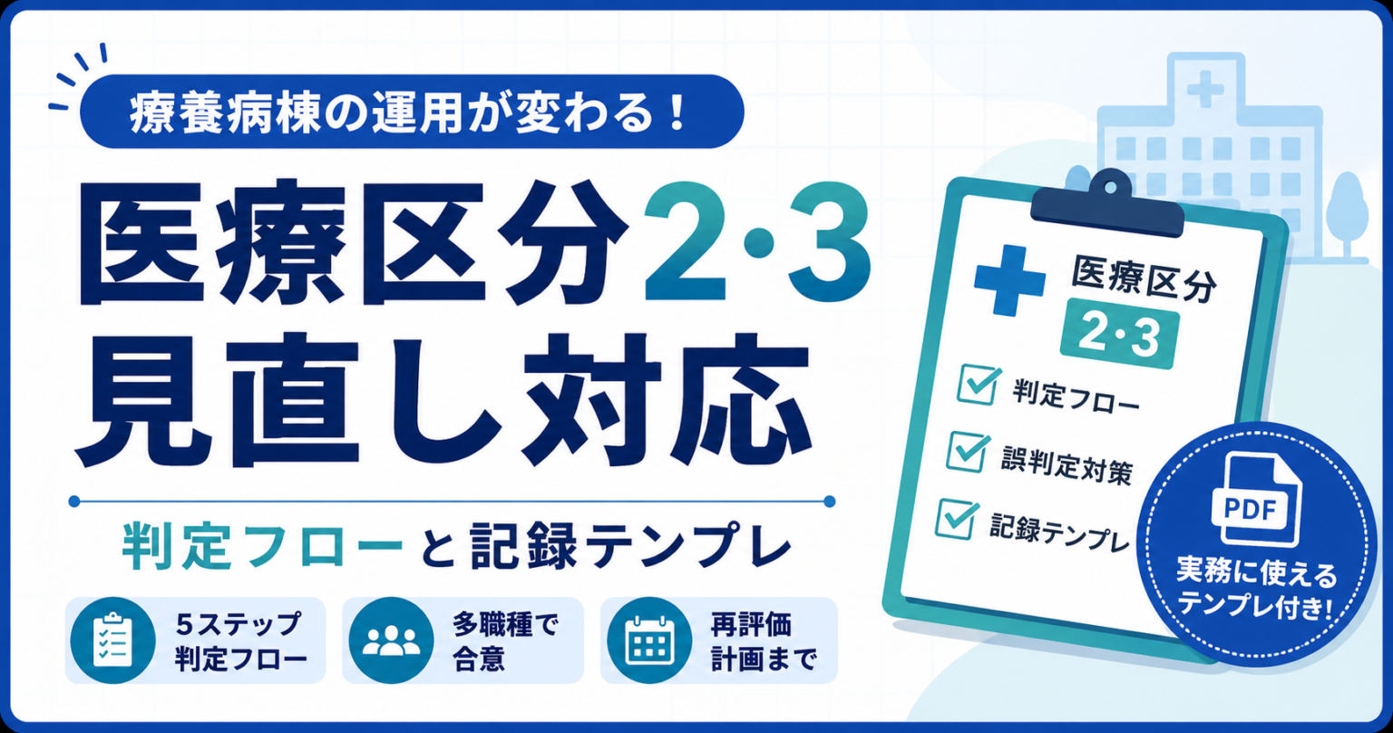 療養病棟の医療区分2・3見直し | リハビリくん